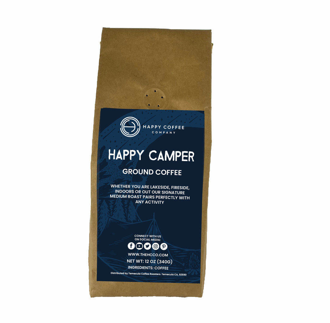 Happy Camper Coffee 12oz – Happy Coffee Company